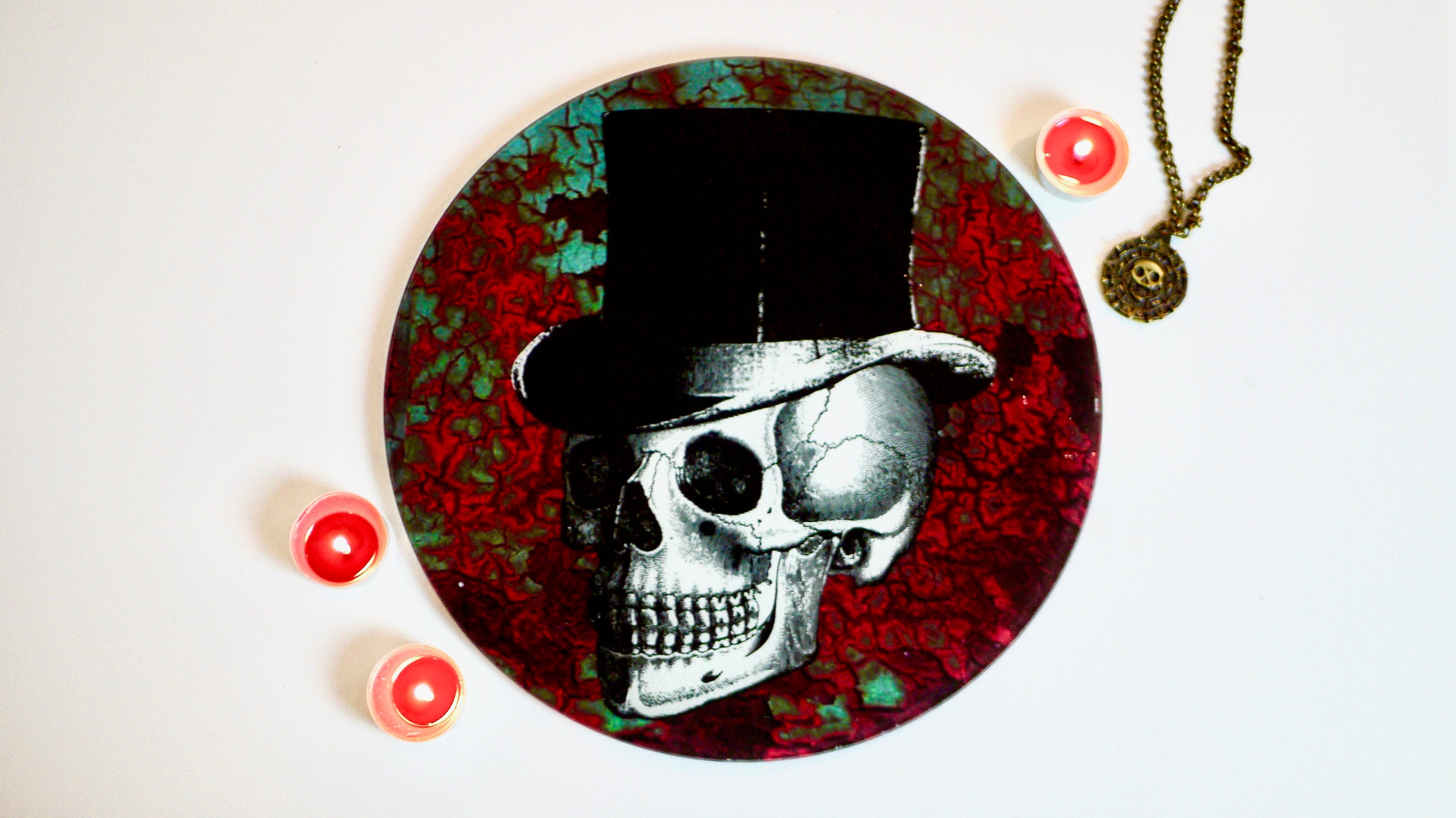 Rust Skull Chopping Board / Worktop Saver / Serving Platter | Etsy UK