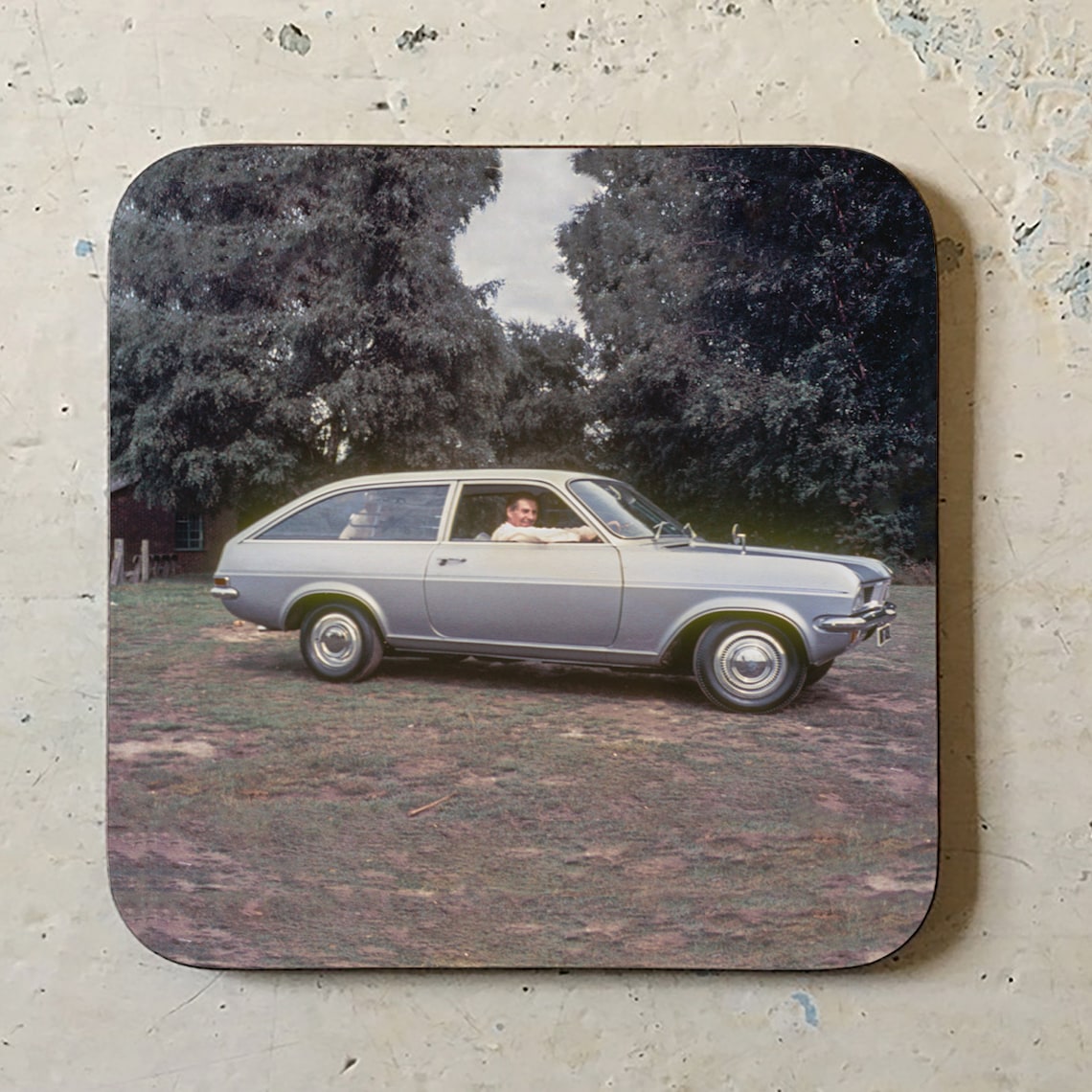 Set of 4 Vintage Cars Coasters - Classic Vehicles - Vauxhall Astra ...