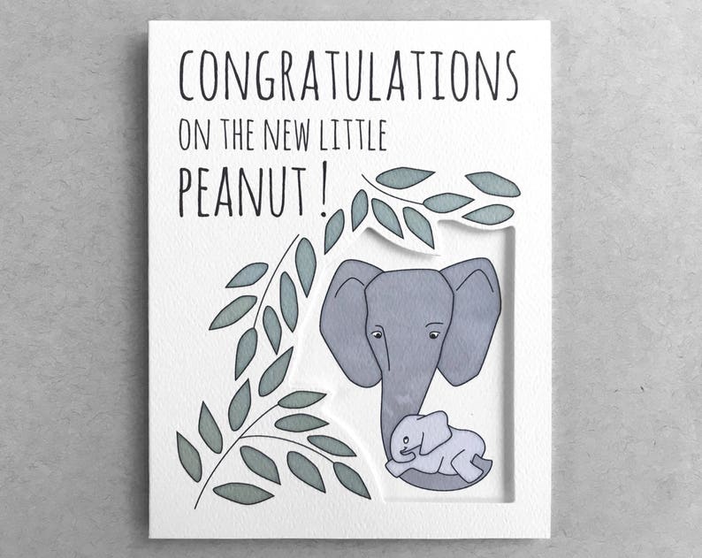 Congratulations Baby Card Expecting Parents Card Pregnancy | Etsy