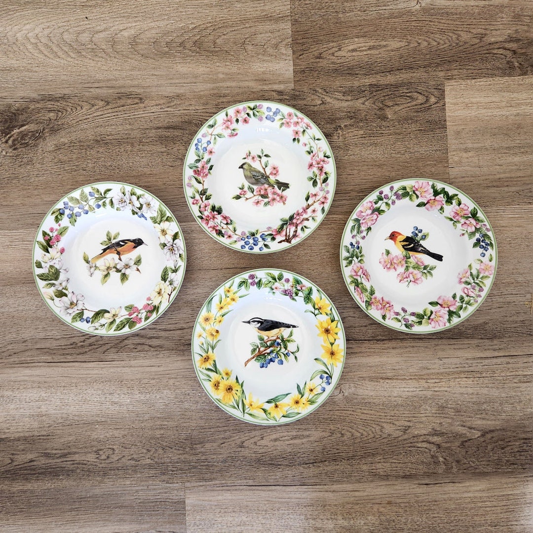 Vintage National Wildlife Federation Bird Plates - Etsy