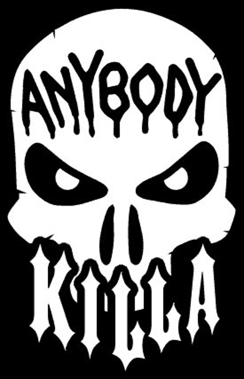 Anybody Killa Juggalo Ninja Vinyl Sticker Huge 5 Year Vinyl | Etsy