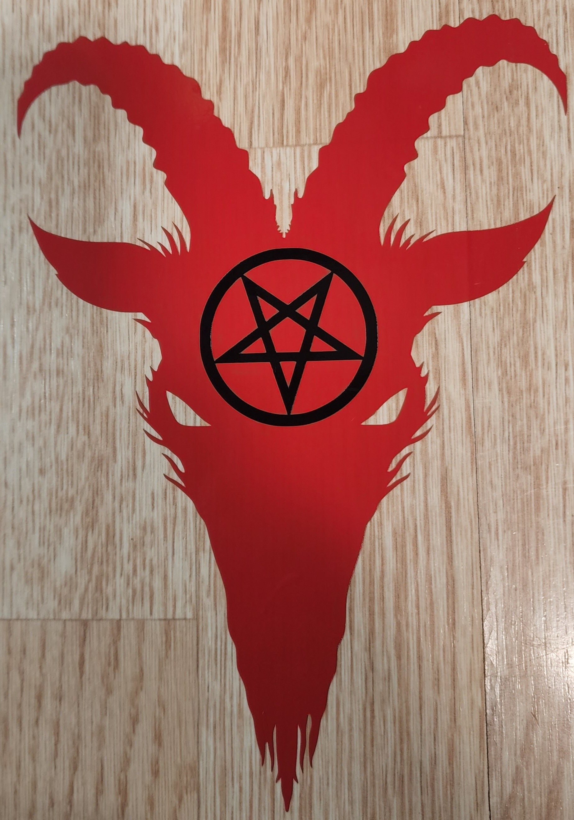 Baphomet Goat Head