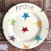 Personalised Child Dinner Set, Ceramic Plates & Bowl Set, Gift for ...