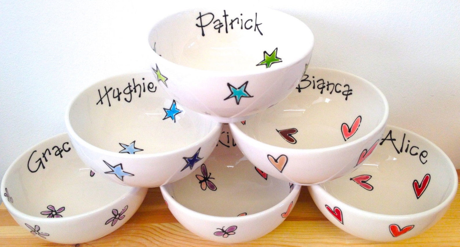 Personalised Bowl Pretty bowl Gifts for Her Gifts for Him | Etsy