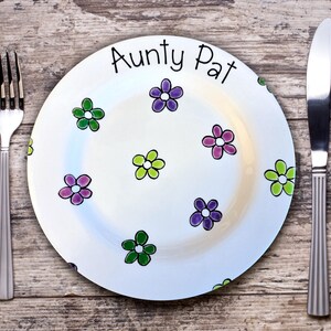 Personalised Plate, Snack Plate, Healthy Eating Plate, Personalised ...