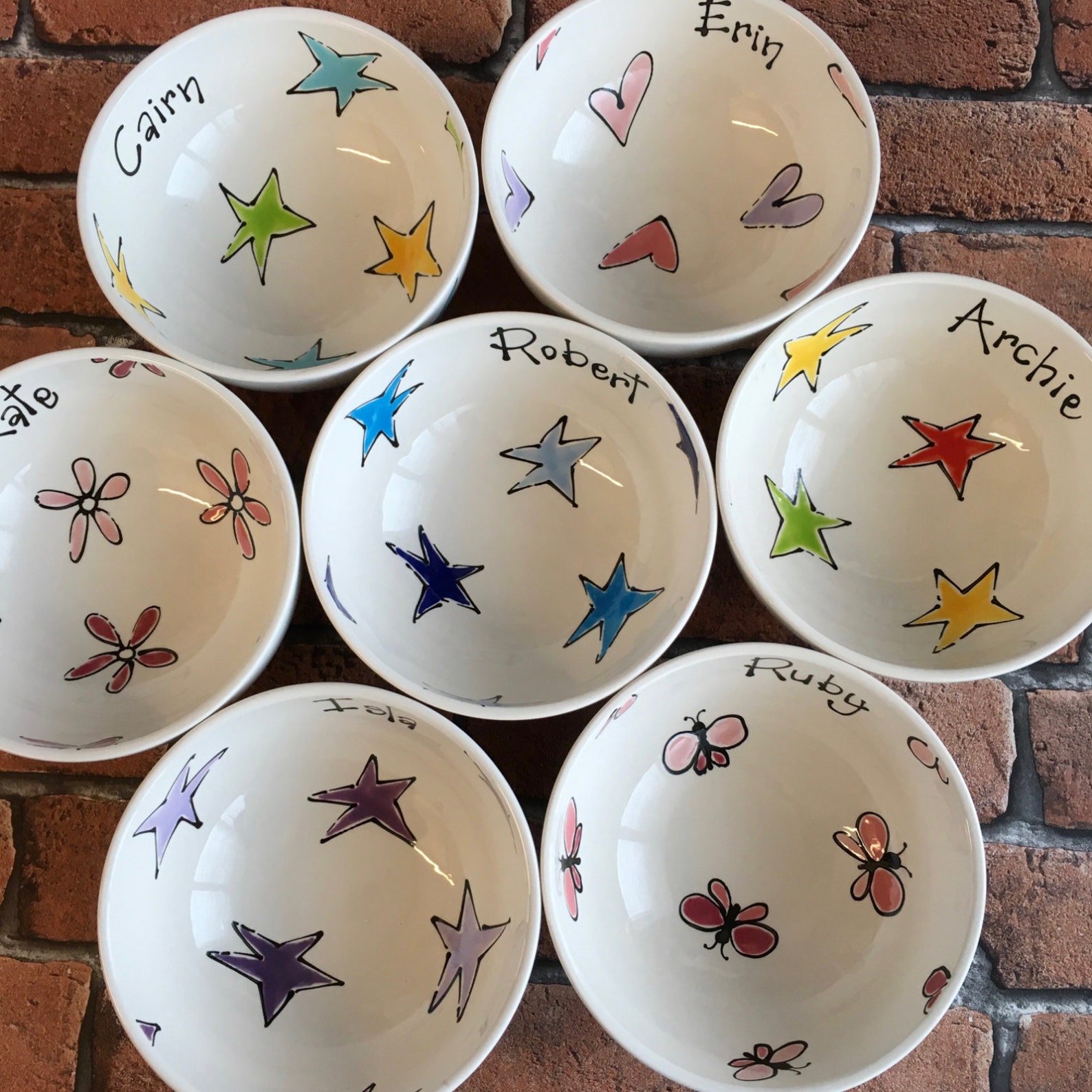 Personalised Bowl, Pretty Bowl, Gifts for Her, Gifts for Him, Popcorn ...