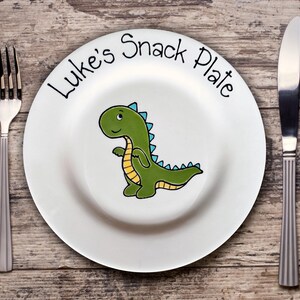 Giraffe Plate, Kids Name Plate, Plate for Son, Gift for Girls, Grandson ...