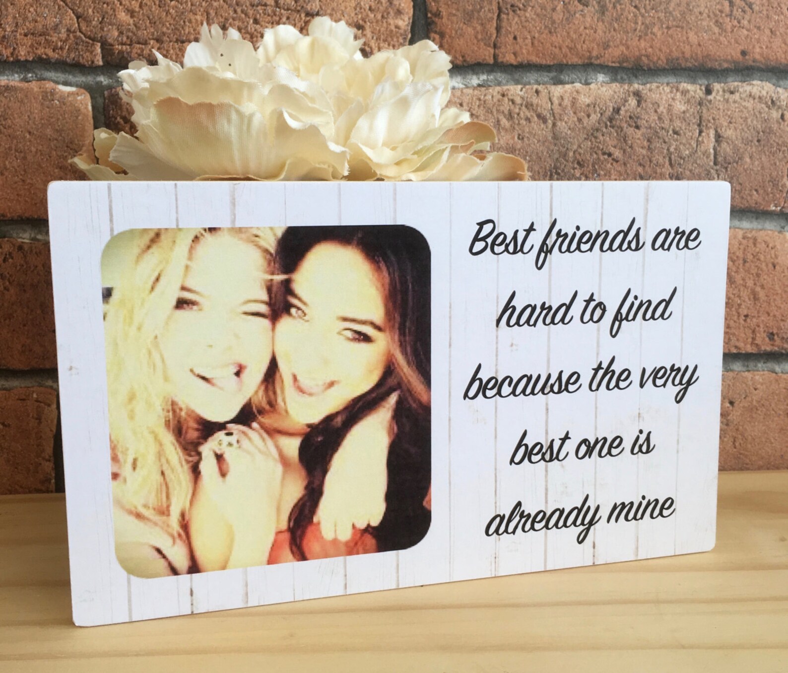 Best Friend Gift Personalised Photo Friend Gift Best Friend - Etsy UK