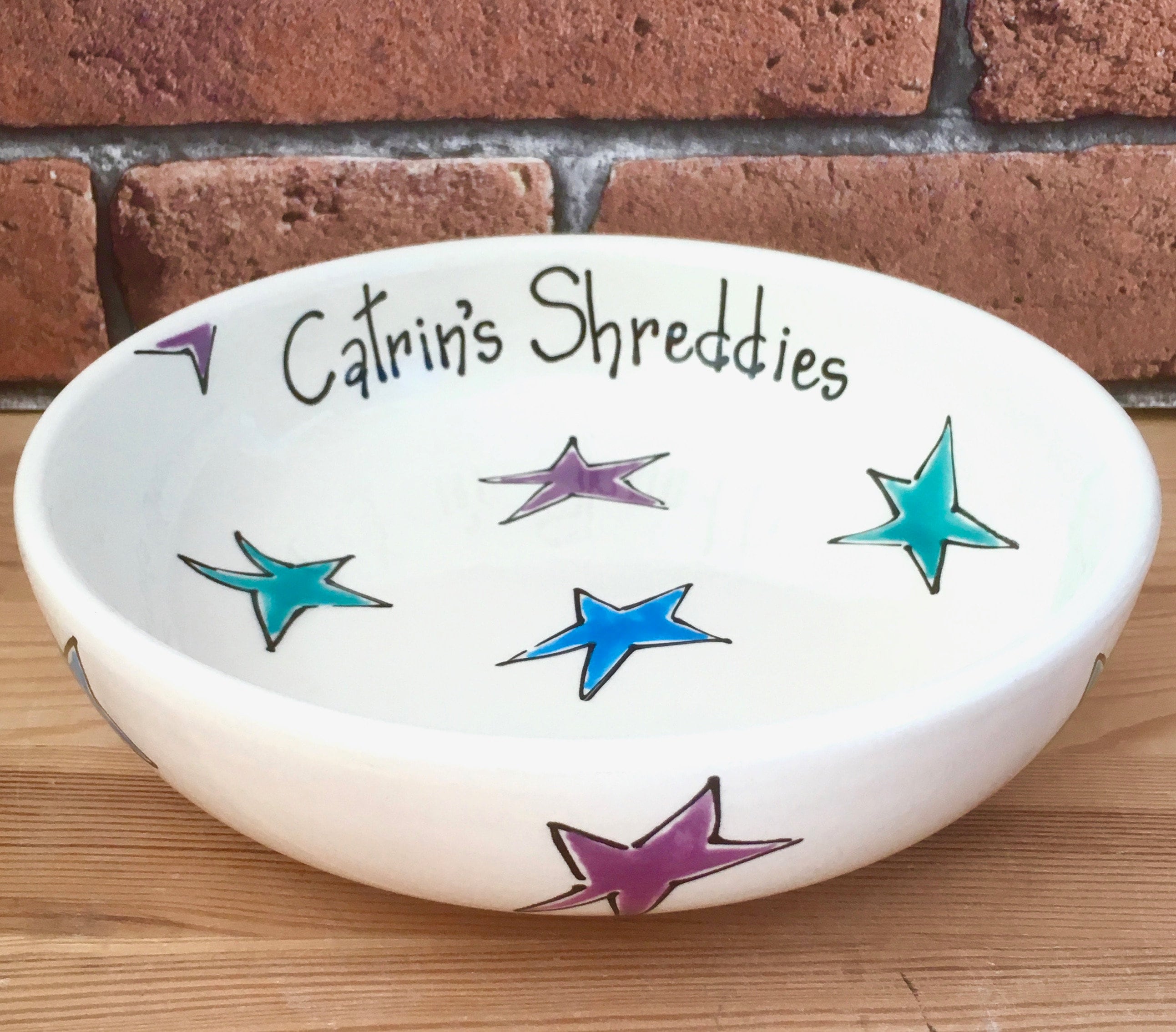Personalised Bowl Pretty Bowl Gifts for Her Gifts for Him - Etsy UK