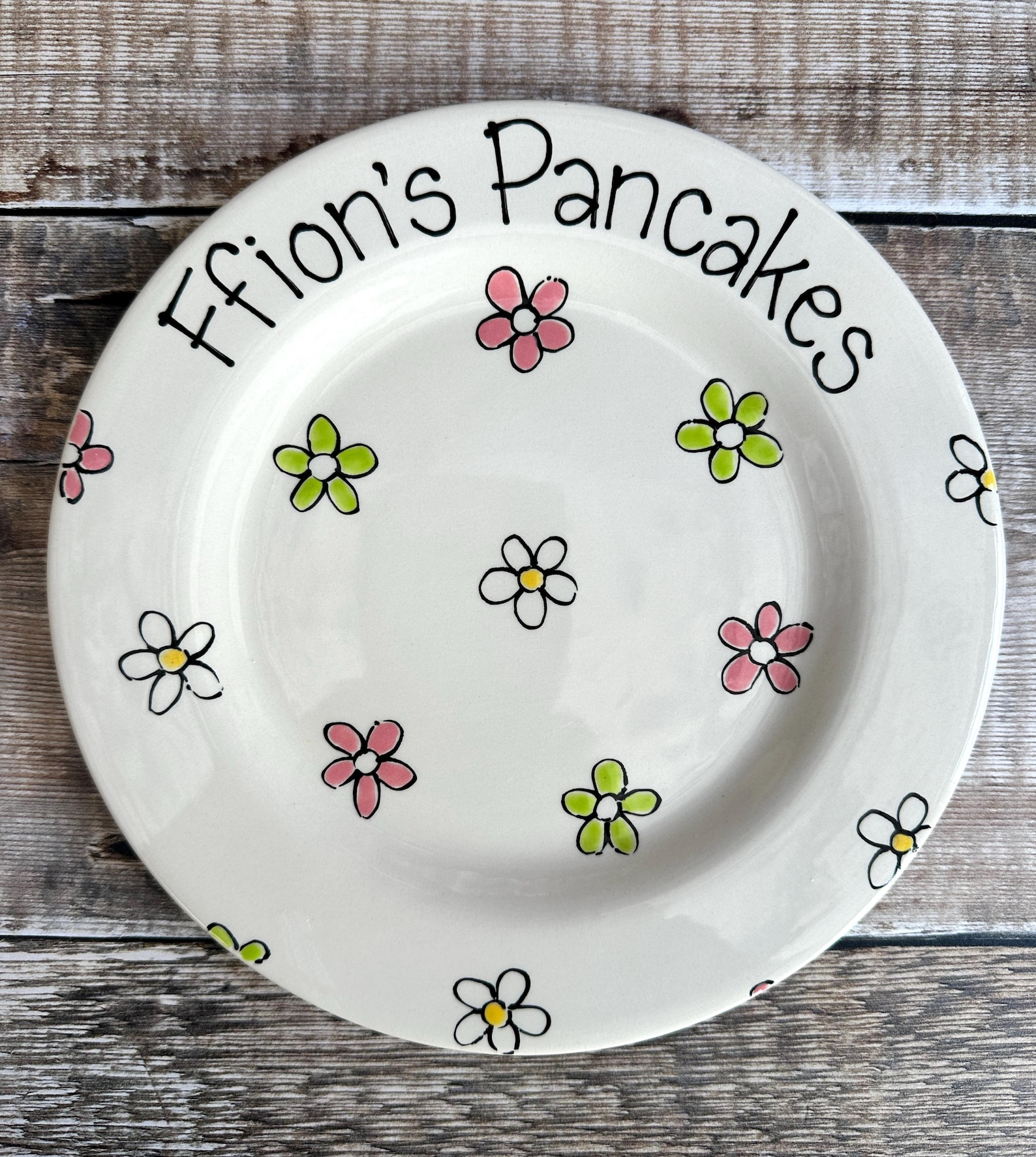 Personalised Plate, Snack Plate, Healthy Eating Plate, Personalised ...