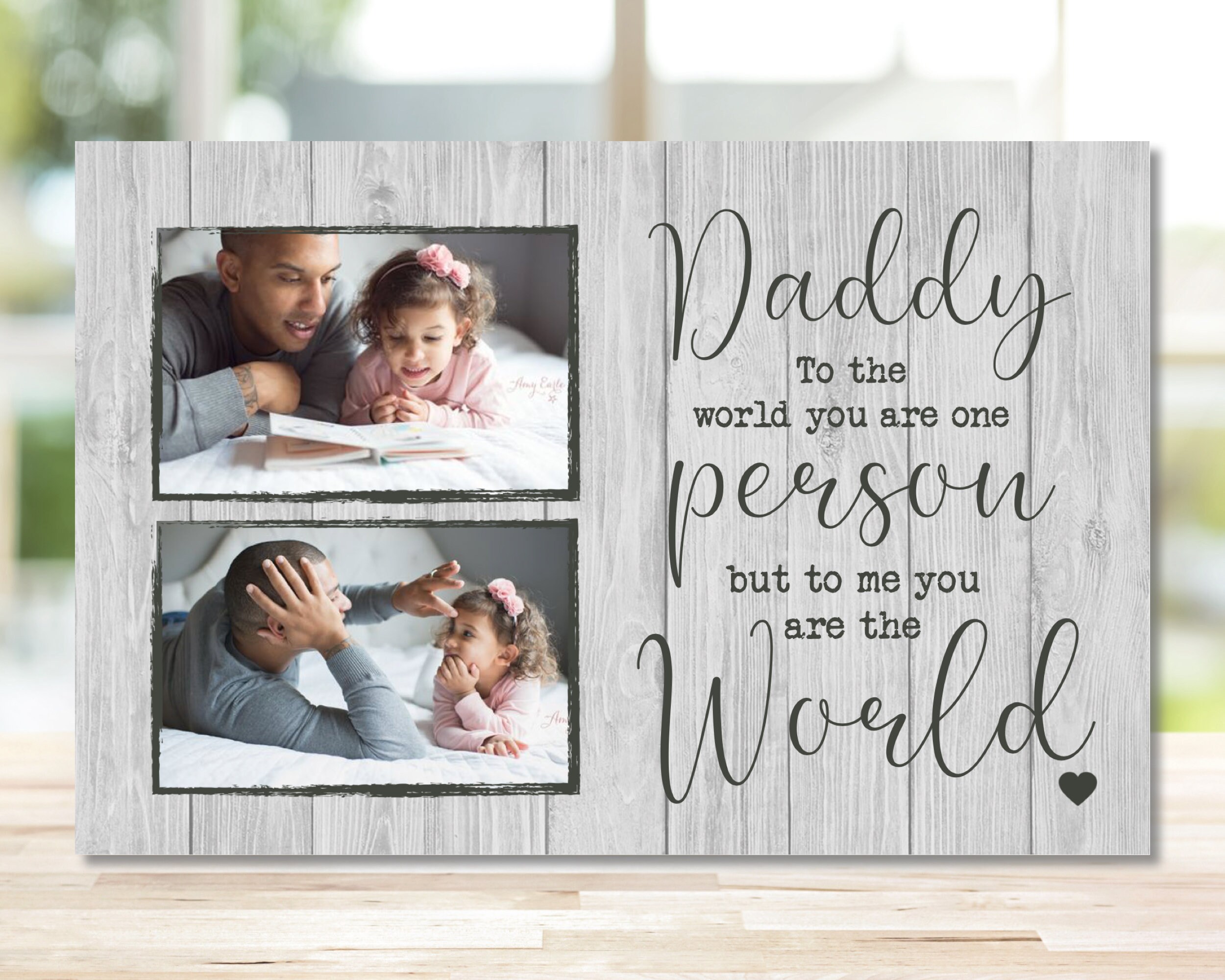 Daddy Gift New Dad Gift Daddy Photo Gift Gift for Dad for | Etsy