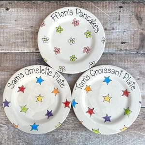 Personalised Plate, Dinner Plate, Healthy Eating Plate, Personalised ...