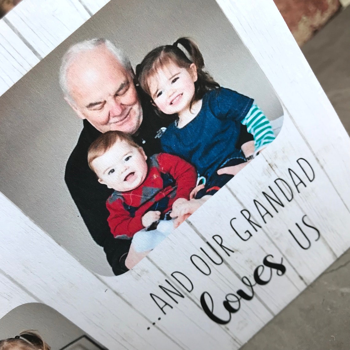 Personalised Photo Gift for Grandad, Personalised Gift for Grandad ...