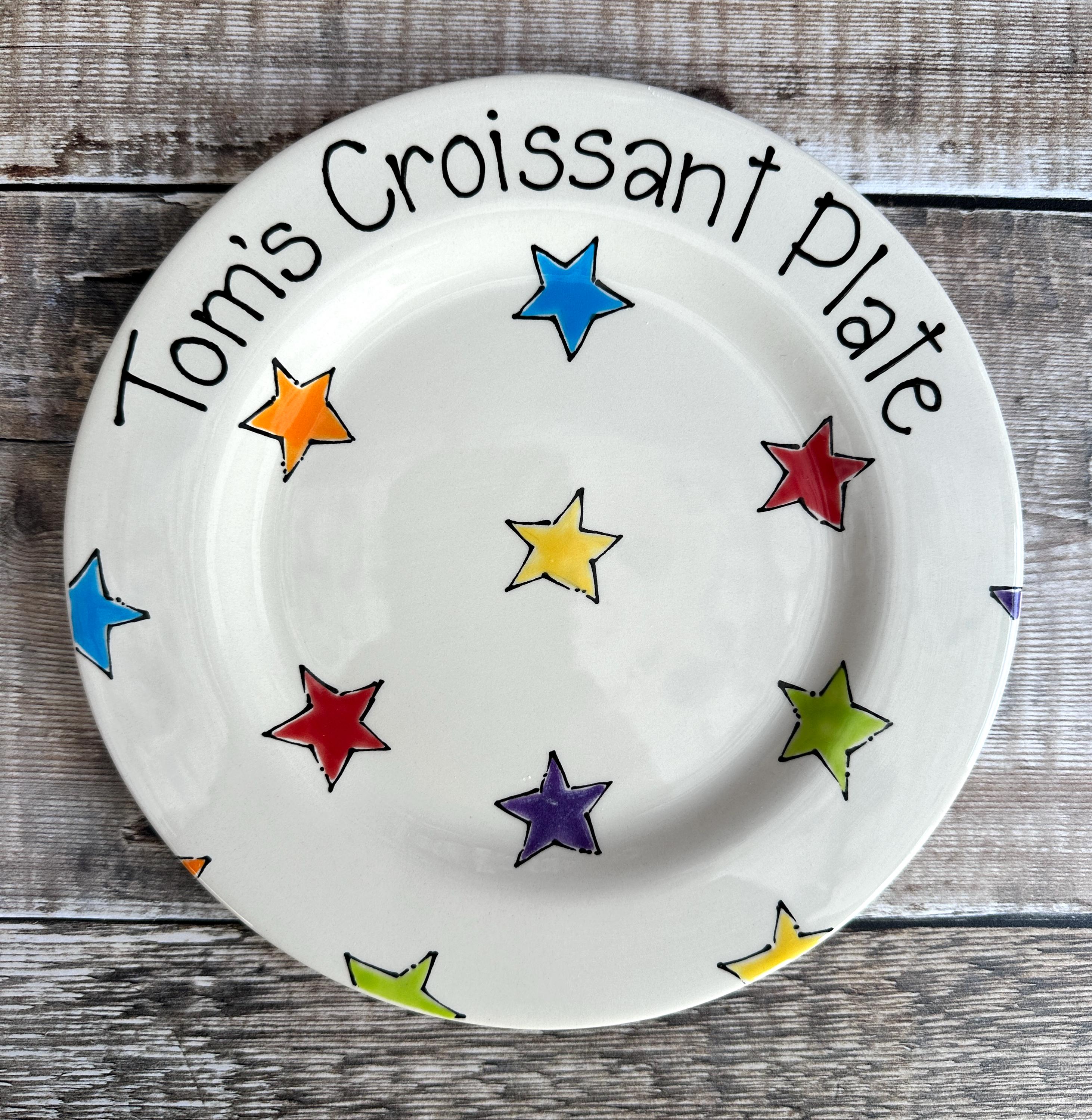 Personalised Plate, Snack Plate, Healthy Eating Plate, Personalised ...