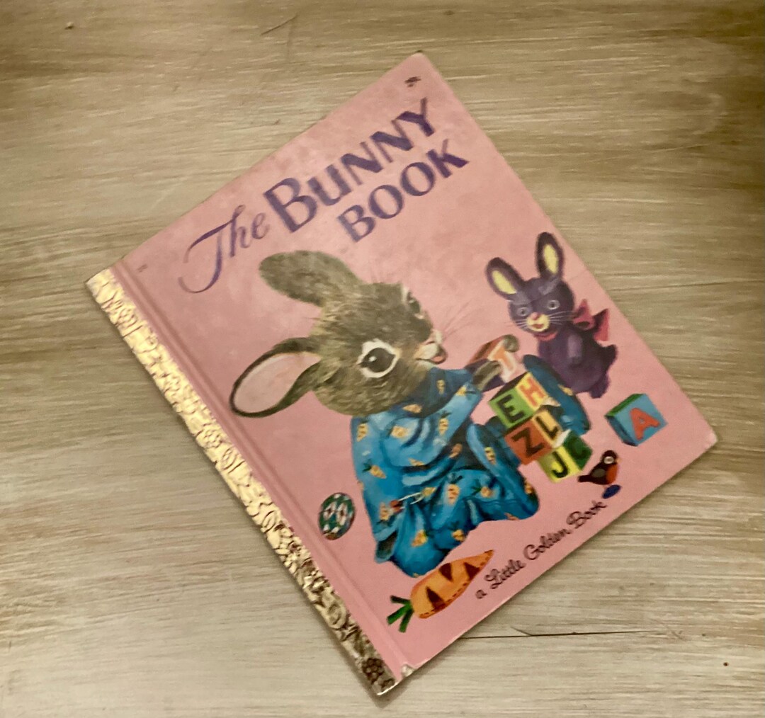The Bunny Book, a Little Golden Book, Vintage Children’s Book - Etsy