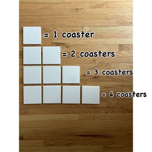 Rustic Christmas Coasters,drink Coasters, Tile Coasters, Coaster Set ...