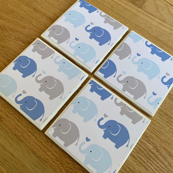 Elephant Tile - Etsy