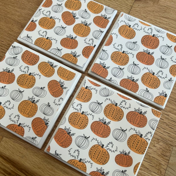 Fall Coasters - Etsy