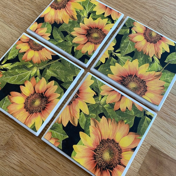 Tile Coasters - Etsy