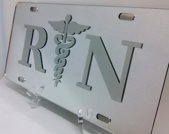 Nurse License Plate | Etsy