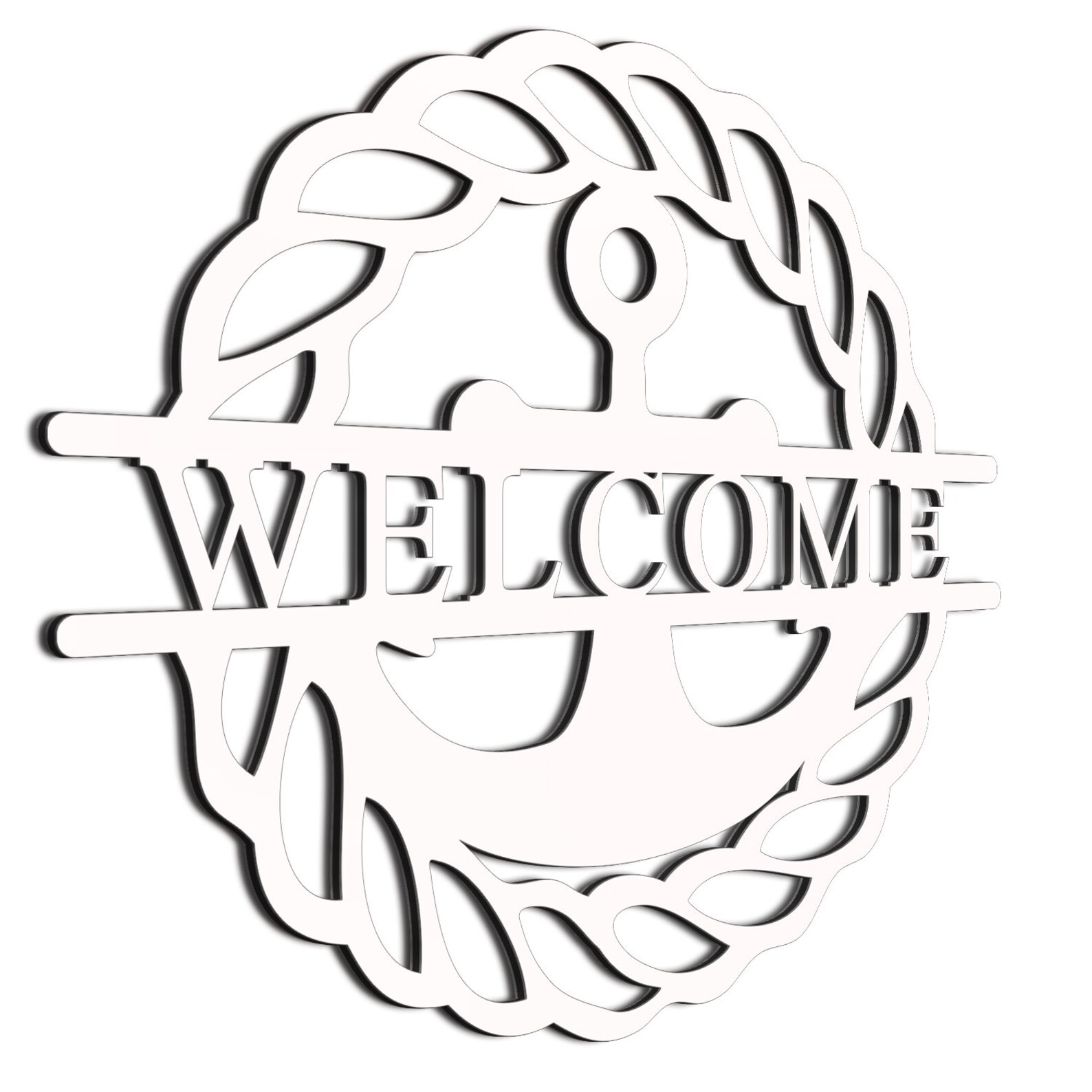 Aluminum Anchor Welcome Sign Door Hanger Welcome Sign - Etsy