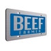 Beef License Plates Beef Farmer for Trucks, Cars, & Suv's. Farmers Love ...