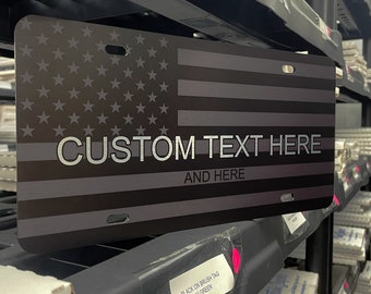 Personalized Fire Department License Plate Custom Printed With Your ...