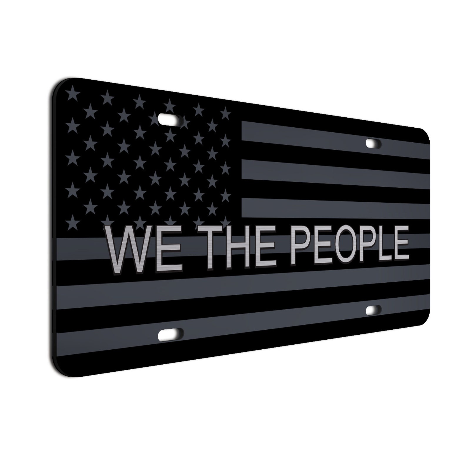 We the People License Plate | Weather Resistant | Made in the USA ...
