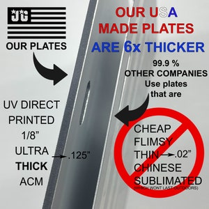 We the People License Plate | Weather Resistant | Made in the USA ...