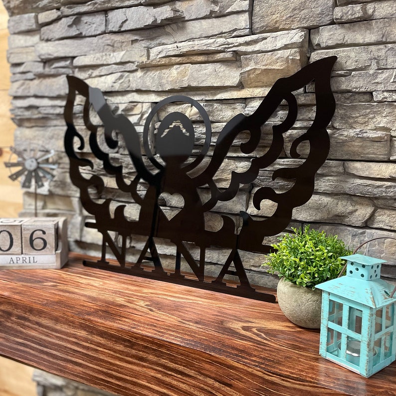 Aluminum Nana Sign Door Hanger Angle Sign Gift for - Etsy