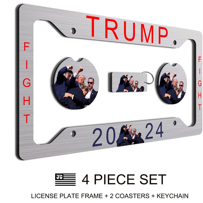 Trump 2024 License Plates - Etsy