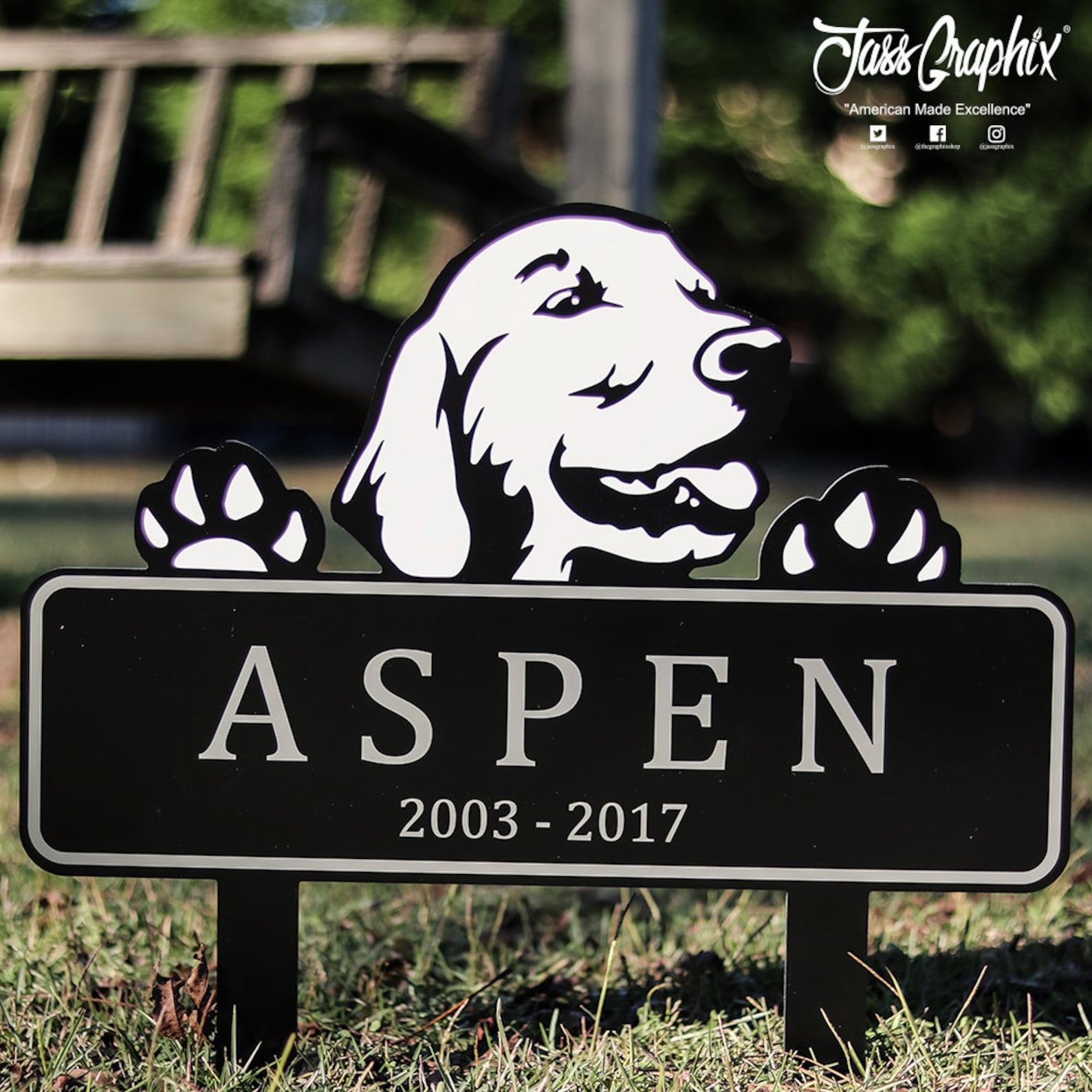 Personalized Pet Memorial Sign Pet Grave Marker Yard Sign | Etsy