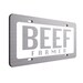 Beef License Plates Beef Farmer for Trucks, Cars, & Suv's. Farmers Love ...