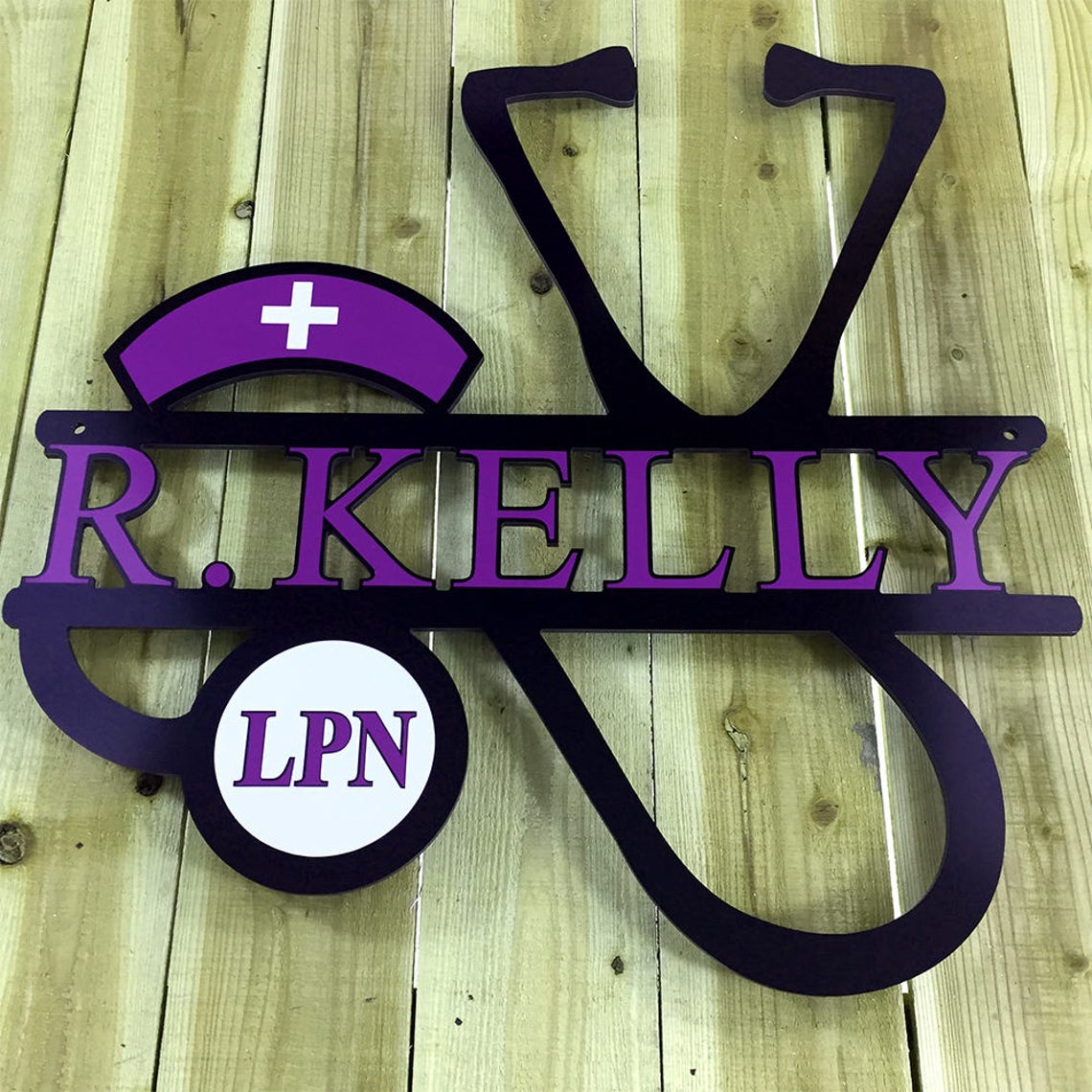 Nurses Sign Nursing Decor Aluminum Door Hanger Wall Sign | Etsy