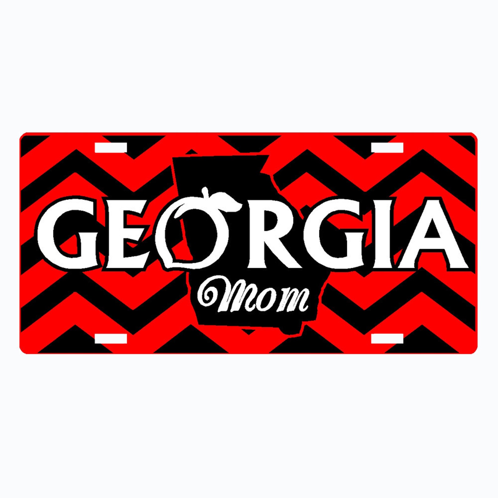 Georgia Mom License Plates and Car Tags for the Bulldog Fans. | Etsy