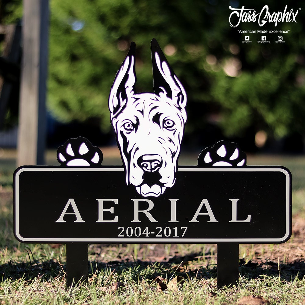 Personalized Dog Memorial Sign Pet Grave Marker Yard Sign - Etsy