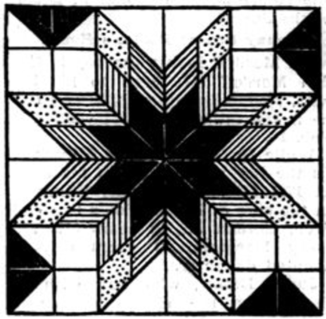 Patchwork Patterns and Newspaper Stories ~ February 1936 - Etsy