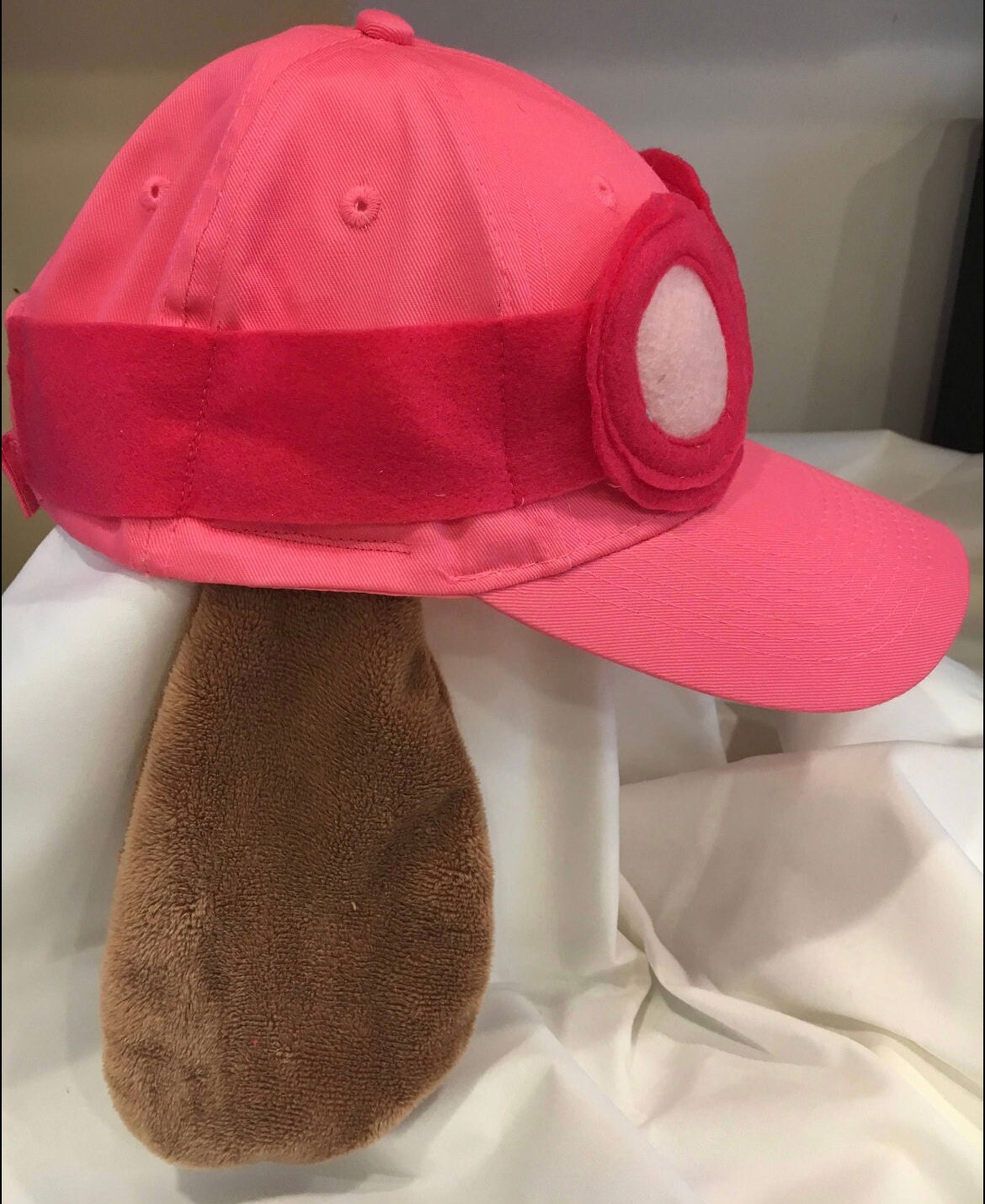 Pink Helicopter Aviator Pup Baseball Cap - Adult or Child Size - Etsy