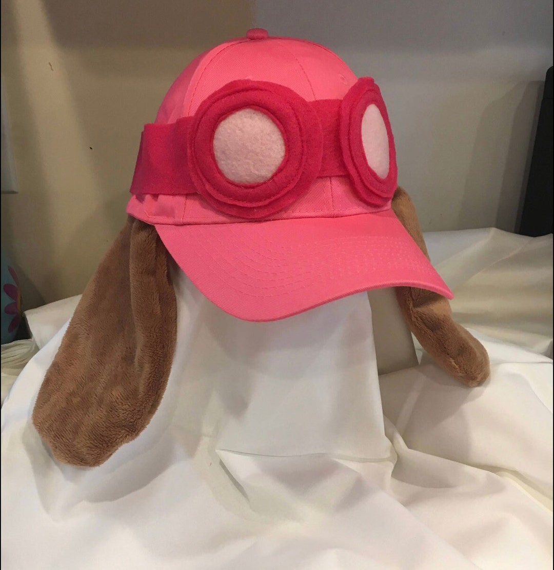 Pink Helicopter Aviator Pup Baseball Cap - Adult or Child Size - Etsy