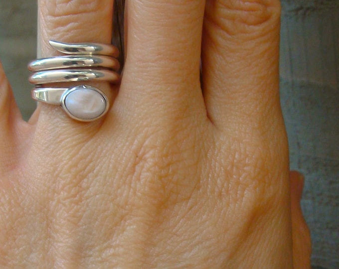 Native American Navajo Pink Mussel Shell Silver Adjustable - Etsy