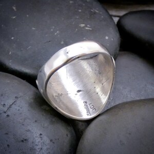 Men's Native American Navajo Silver Turquoise Ring Size 12, Handmade ...