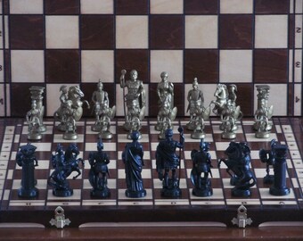 Spartan Chess Set | Etsy