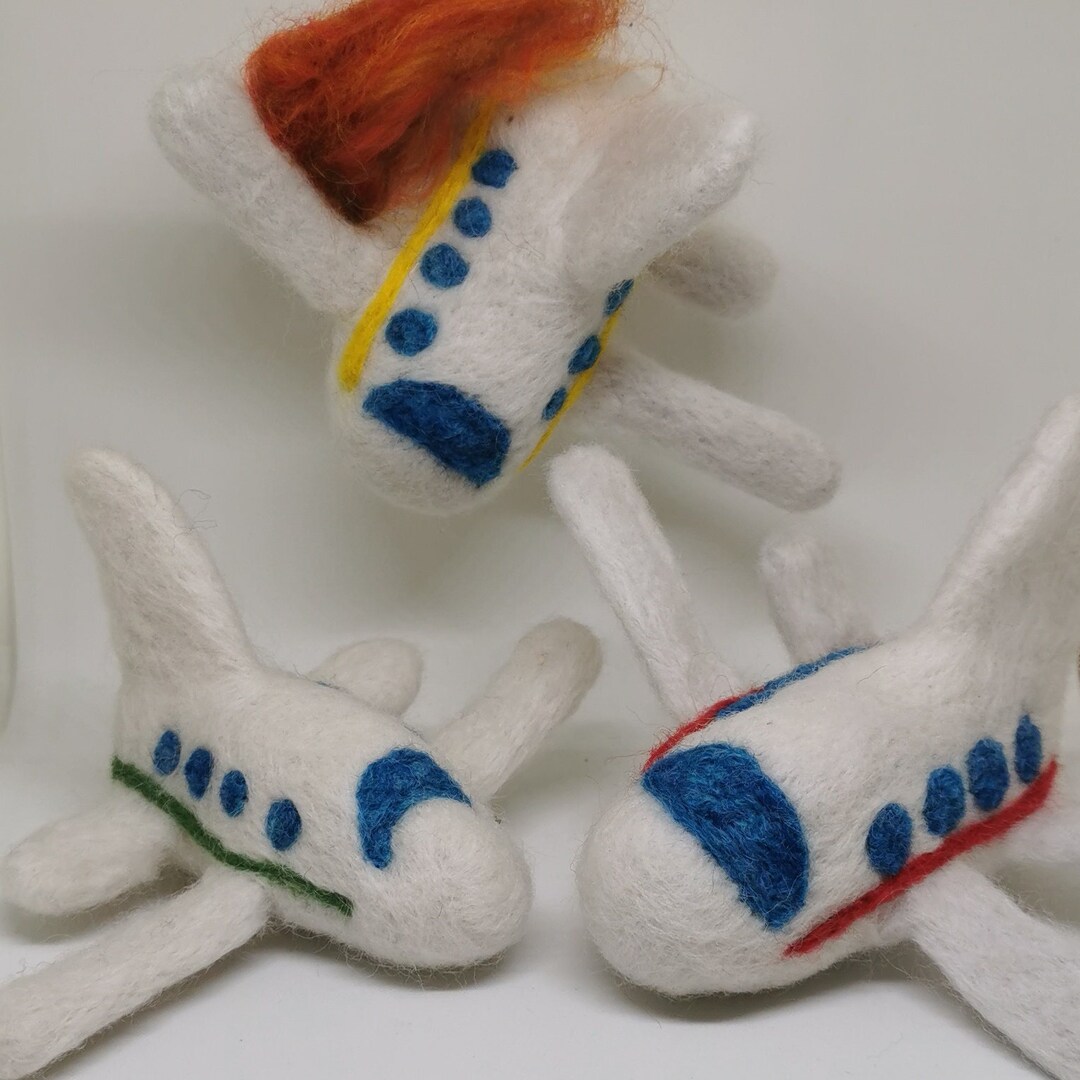 Needle Felting Kit - Aeroplanes - Etsy