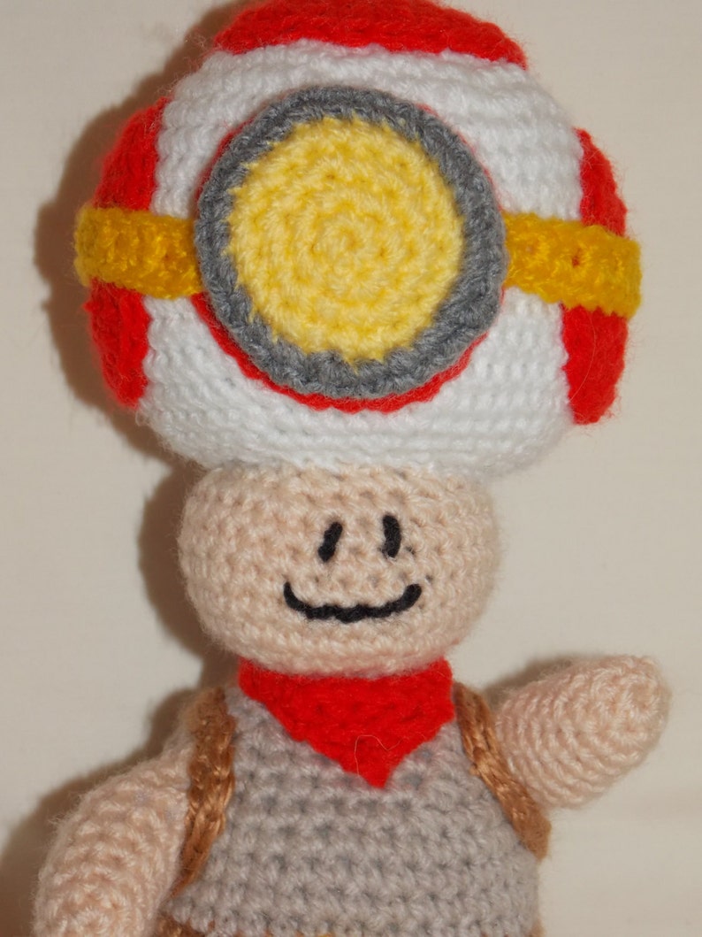 Captain Toad Crochet Pattern From Super Mario Bros Videogame - Etsy