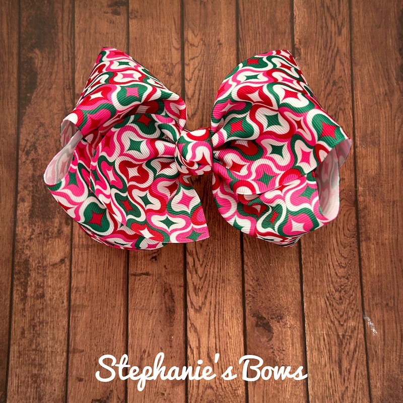 Christmas. Hairbows - Etsy