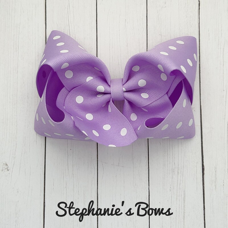 Purple Polka Dots - Etsy