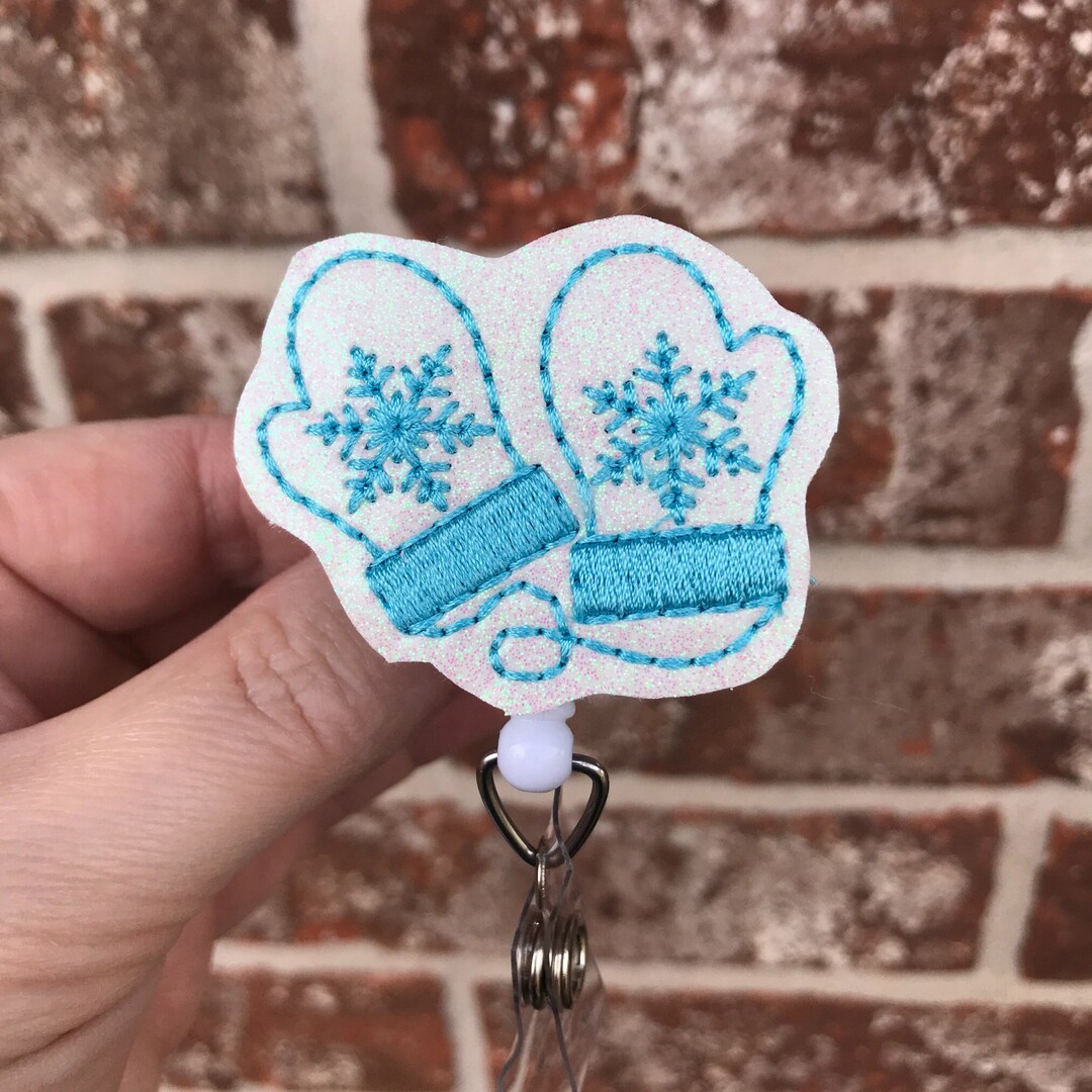 Christmas Badge Reel, Nurse Badge Reel, Teacher Badge Reel, Winter ...