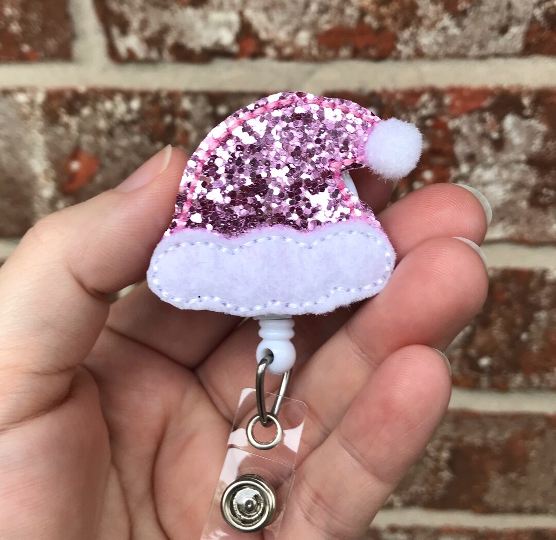 Santa Badge Reel, Nurse Badge Reel, Teacher Badge Reel, Christmas Badge ...