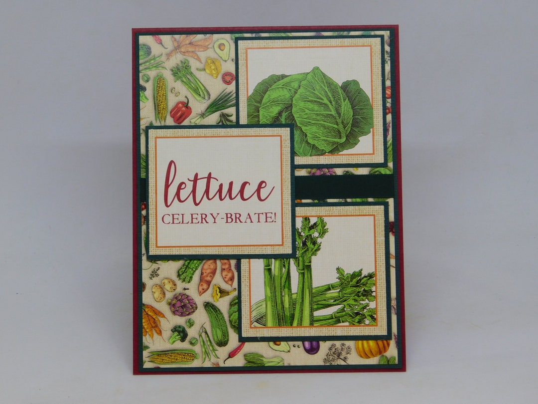 Birthday Card. Vegetable Themed. Punny Card. - Etsy