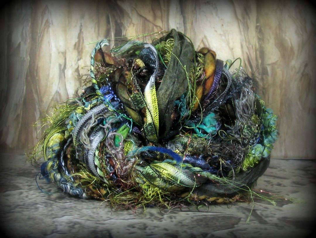 Primordial Forest Elements 26yd 13x2 Fantasy Fiber Art Yarn - Etsy